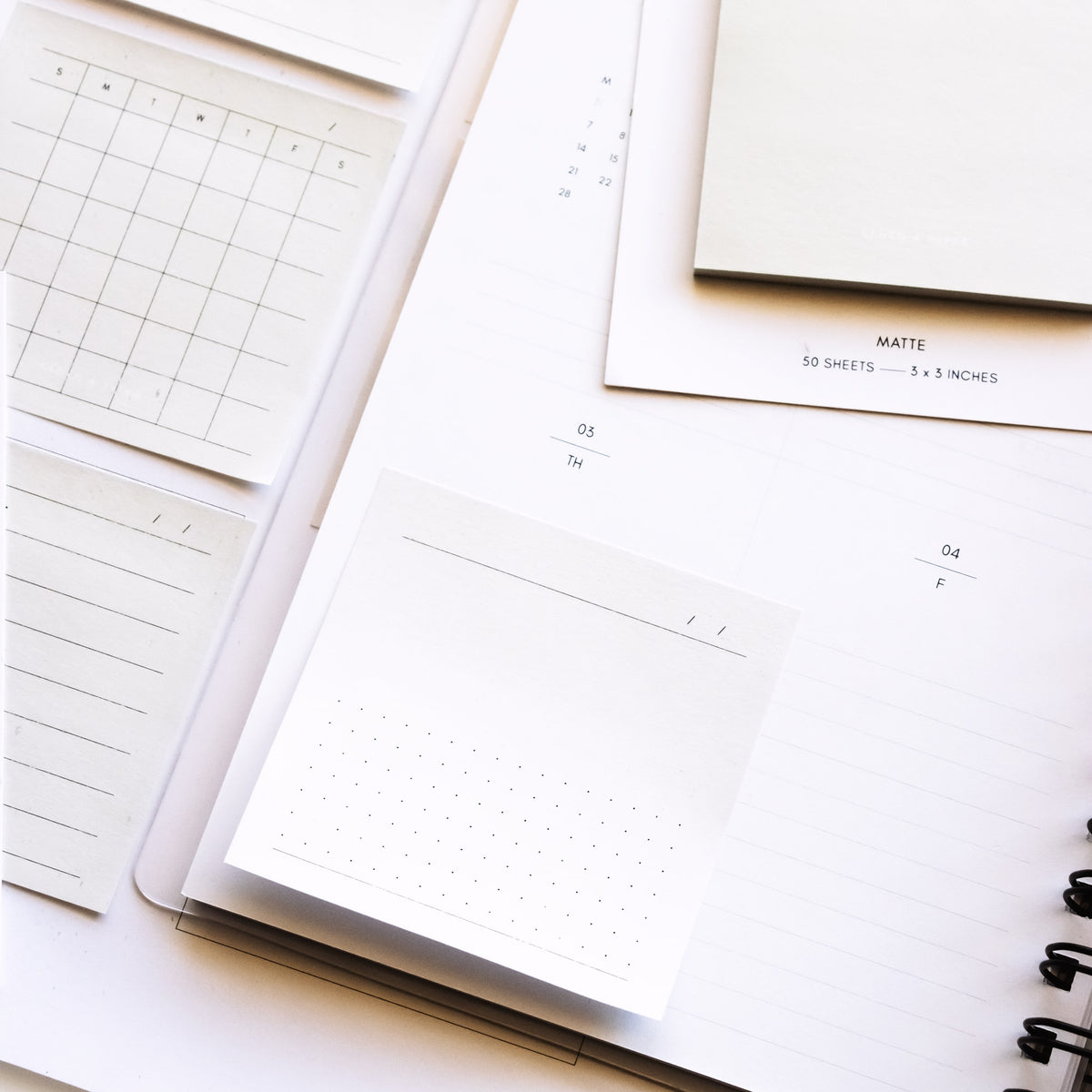 3x3 Sticky Note Printable | Essentials | Cloth & Paper – CLOTH & PAPER